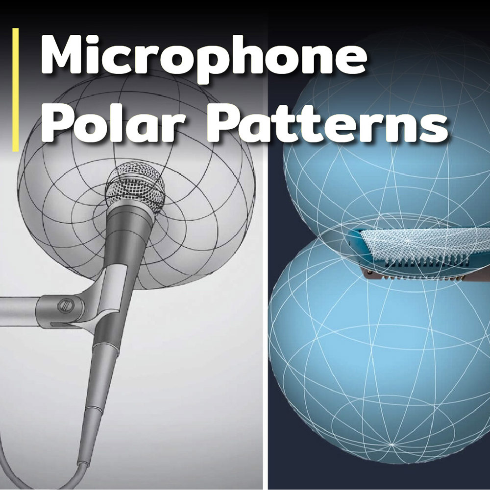 Microphone Polar Patterns แต่ละรูปแบบ แตกต่างกันอย่างไร?